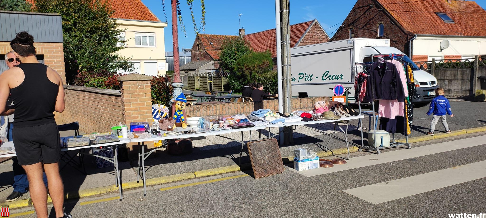 Retour en images sur la brocante 2023 du Centre socio-culturel – Watten